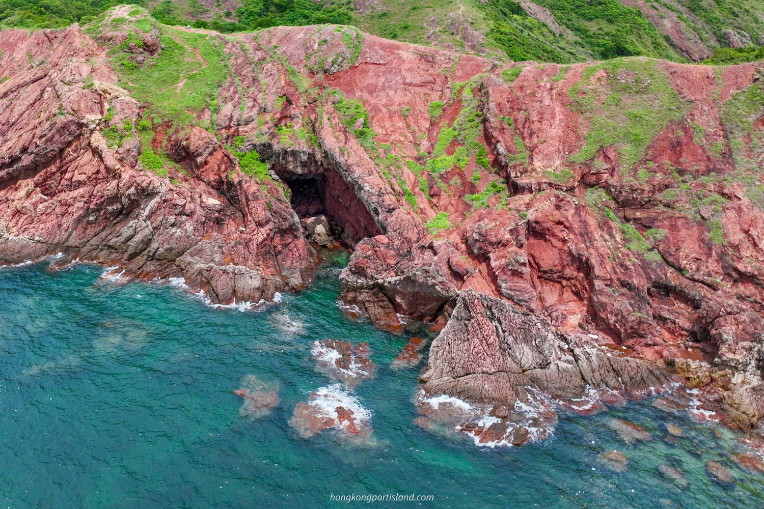 Red Earth and Ancient Rock: Exploring Port Island in Hong Kong Geopark ...